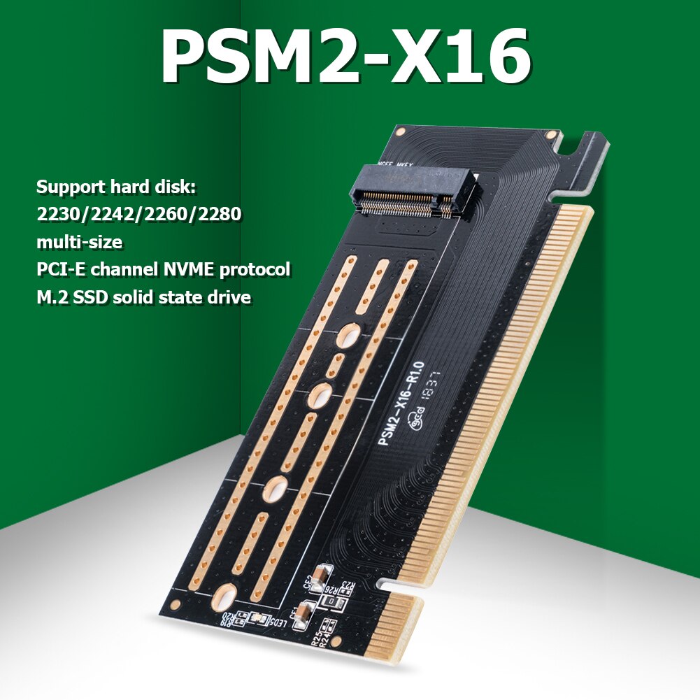 M.2 NGFF M Key NVMe to PCI-e 3.0 X16 Expansion Car... – Grandado