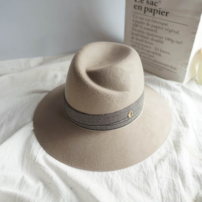 Hoed herfst winter mannen vrouwen high-end wollen ... – Grandado
