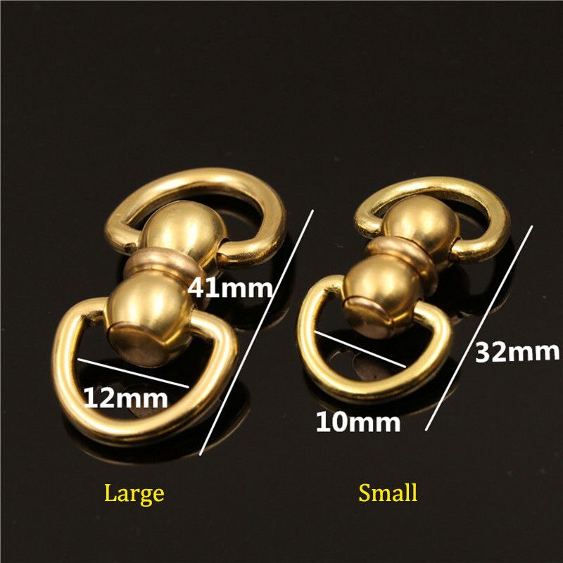1piece Solid Brass Swivel Eye Rotating Connector D... – Grandado