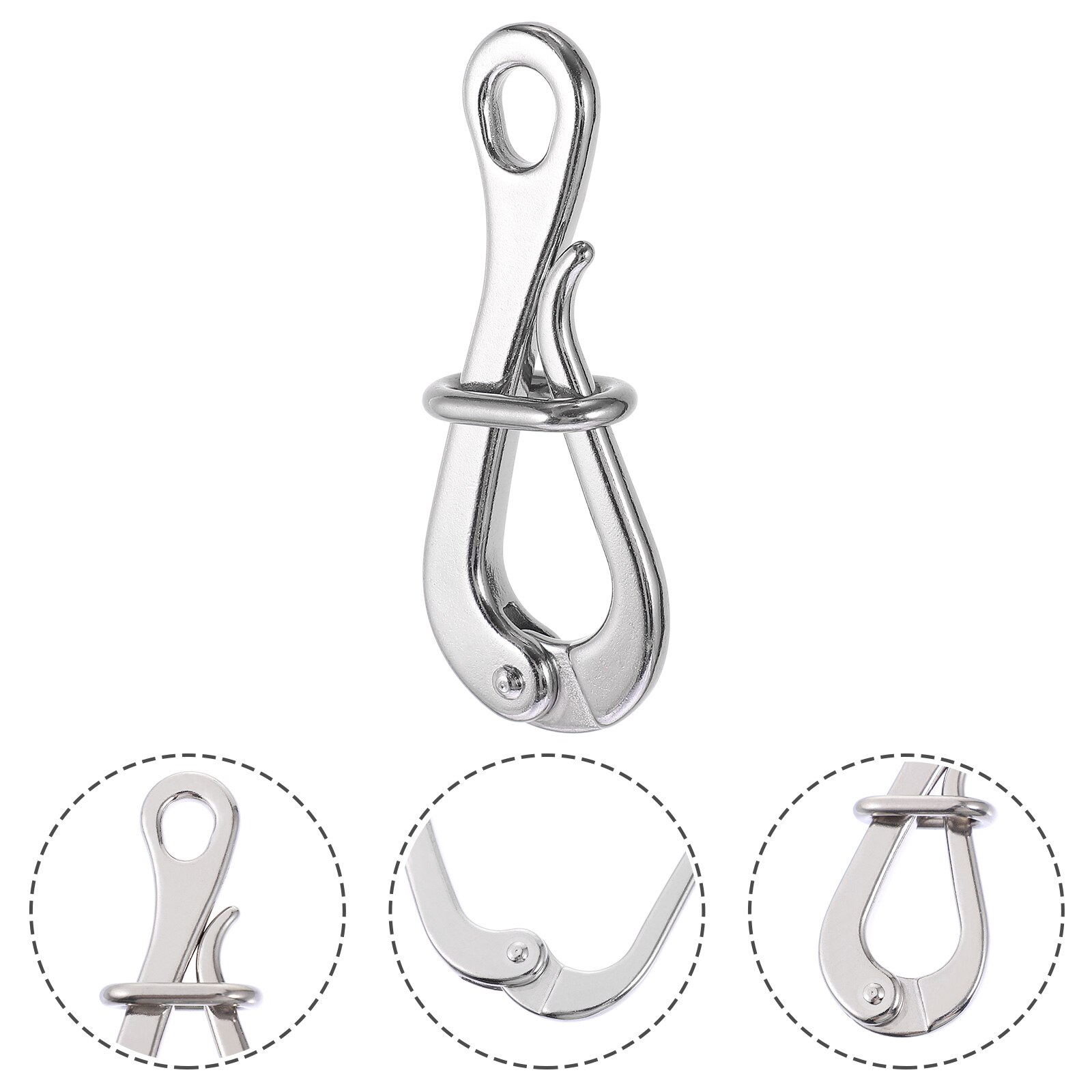 1pc Stainless Pelican Hook Pelican Life Rafts Hook... – Grandado