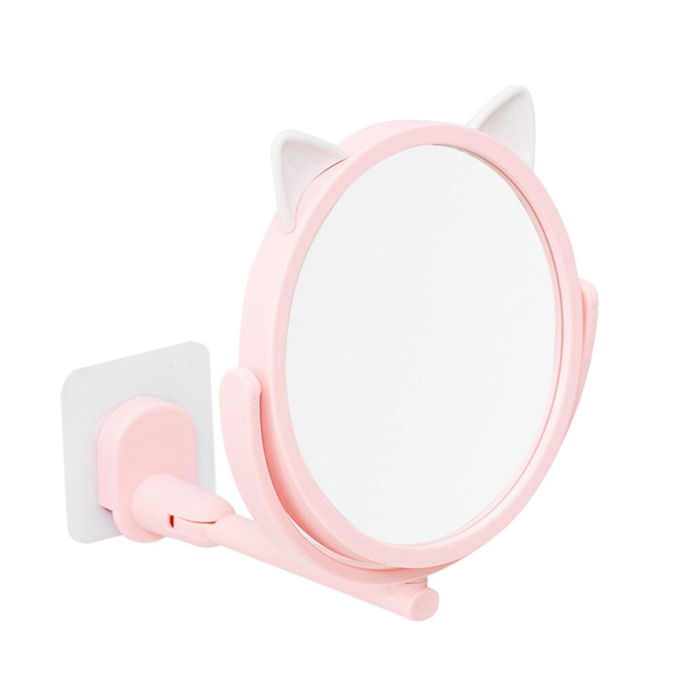Wall-mounted Small Mirror Folding Mirror Angle Adj... – Grandado