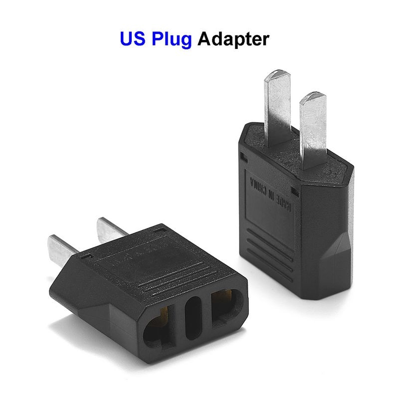 2 stuks Amerikaanse ONS China Plug Adapter Europes... – Grandado