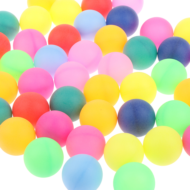 50 pcs /Pack Colorful Ping Pong Balls 40MM Enterta... – Vicedeal