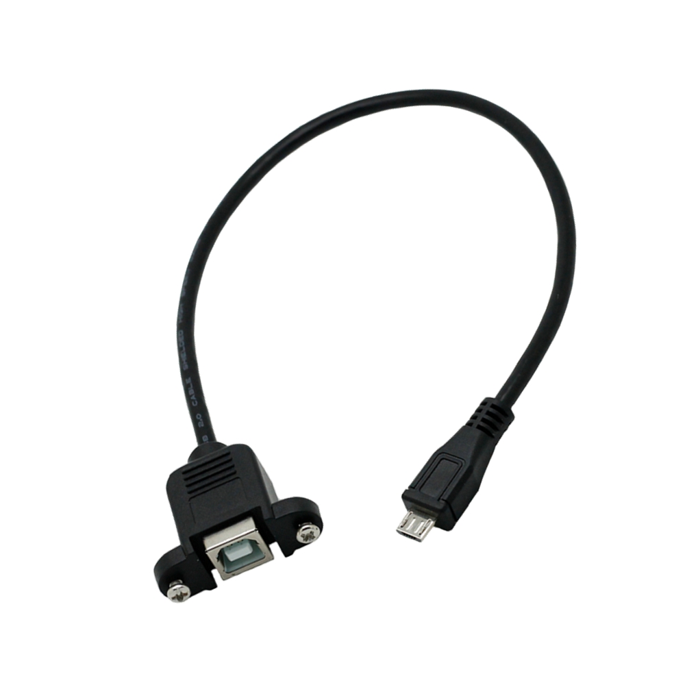 Micro USB to USB 2.0 Type B Female Cable Extension... – Vicedeal