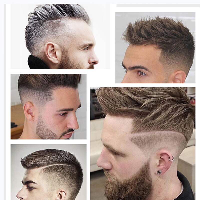 cordless hair clipper LCD rechargeable hair trimme... – Grandado