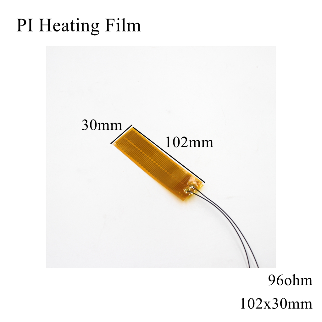 102x30mm 5V 12V 24V 110V 220V PI Heating Film Poly... – Grandado