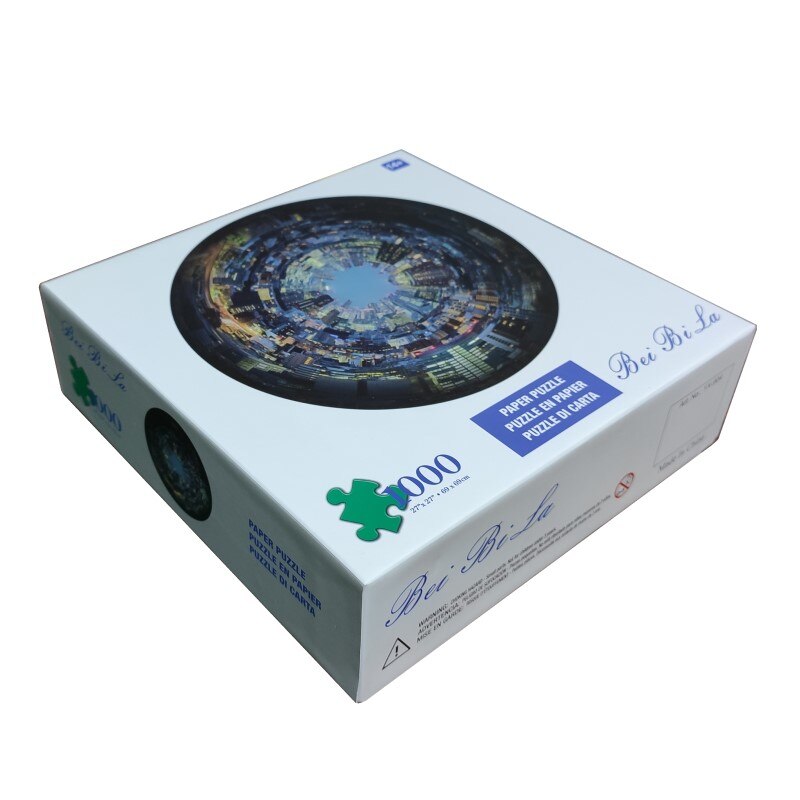 Jigsaw Puzzle Round for Adult Teenager 1000 Pieces... – Grandado