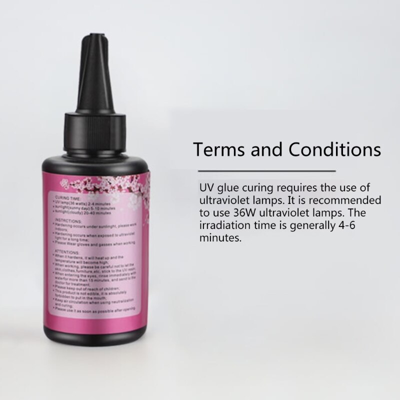 15g 25g 60g 100g 200g UV Resin Hard Type Crystal C... – Vicedeal