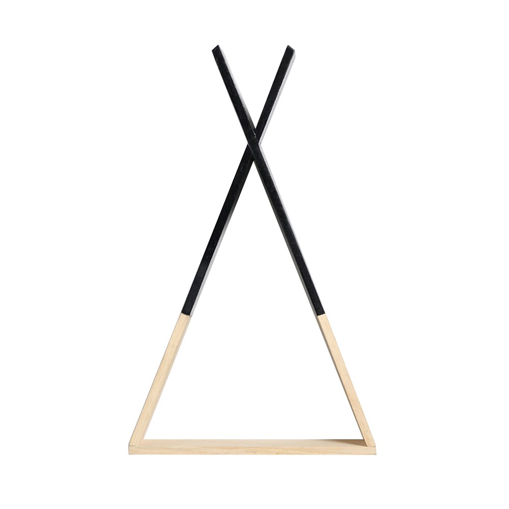 7color Nordic X Shaped Wood Wall Shelf Practical H... – Grandado
