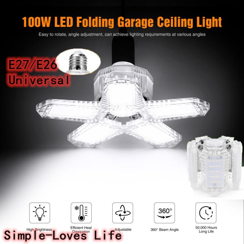 E27/E26 Universal LED Indoor Verformbare Folding F... – Vicedeal