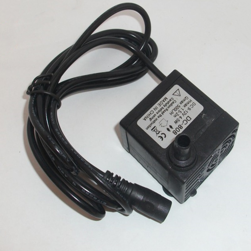 Dc Socket 9-12V 5W 500L/H Elektrische Mini Dompelp... – Grandado