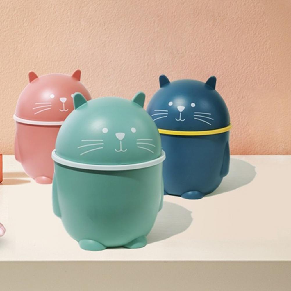 Durable 4 Colors Lovely Mini Bucket Small Waste Bi... – Vicedeal