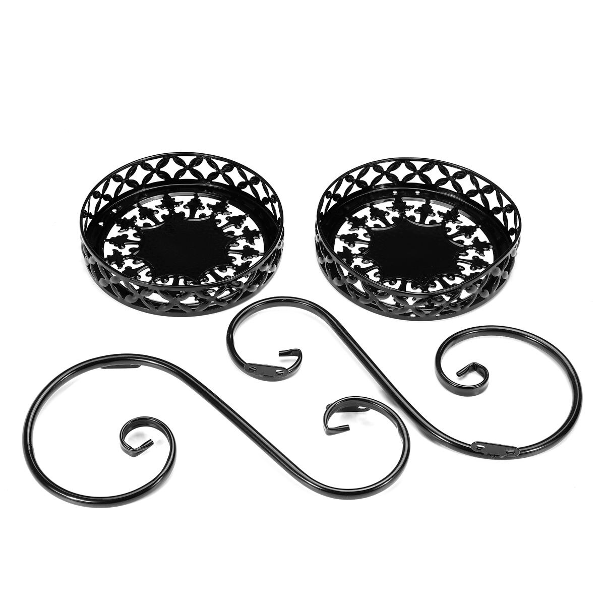 2 Tier Pumpkin Car Style Metal Plant Stand Indoor ... – Grandado