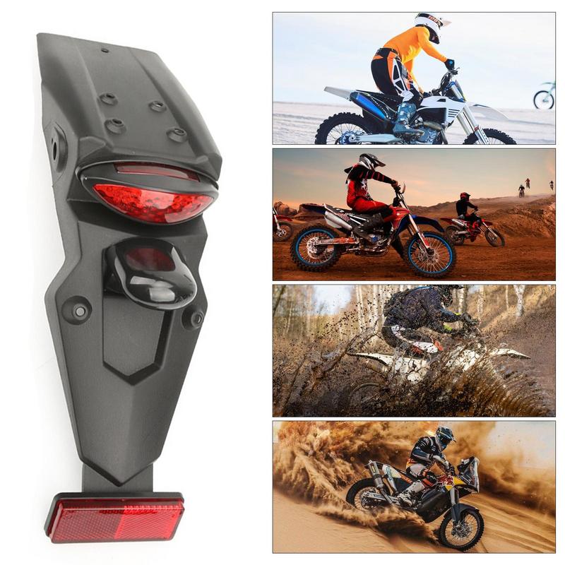 Dirt Bike LED Rear Mudguard Motorcycle LED Mudguar... – Vicedeal
