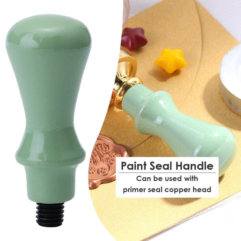 Retro Wax Sealing Stamp Wood Handle Post Seal Stam... – Grandado