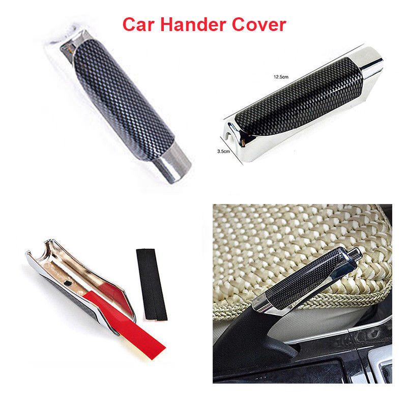 Car Carbon Fiber Carbon fiber Handbrake Decorative... – Grandado