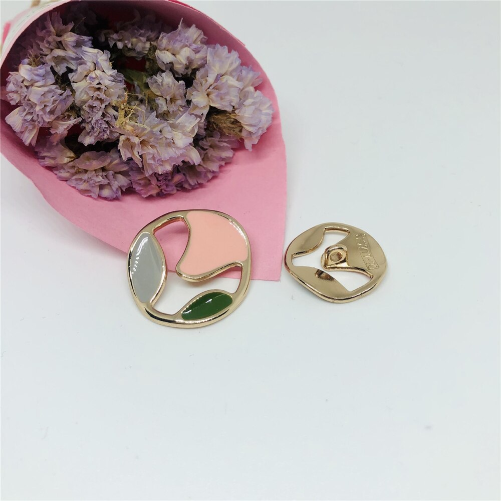 10pcs 15/20/25mm Personality Round Square Buttons ... – Vicedeal