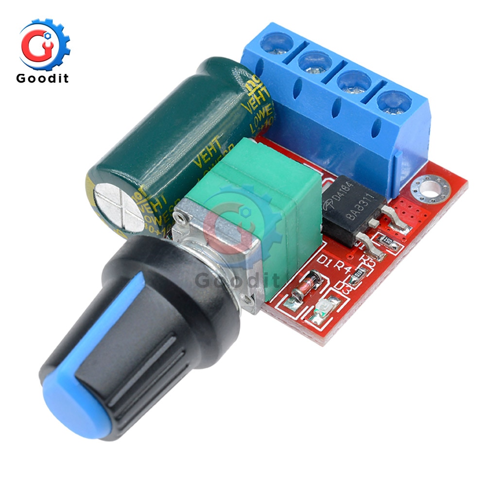 Mini moteur 5A 90W 12V PWM DC | Module de contrôle... – Grandado