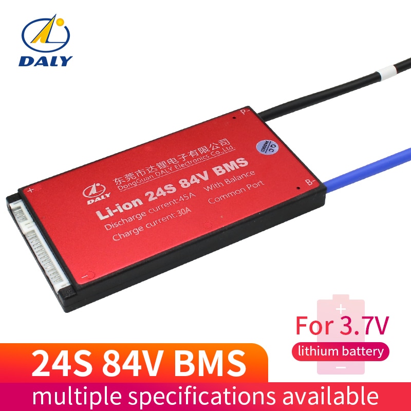 Daly vandtæt bms 18650 batteri bms 24s 20a 40a 50a... – Grandado
