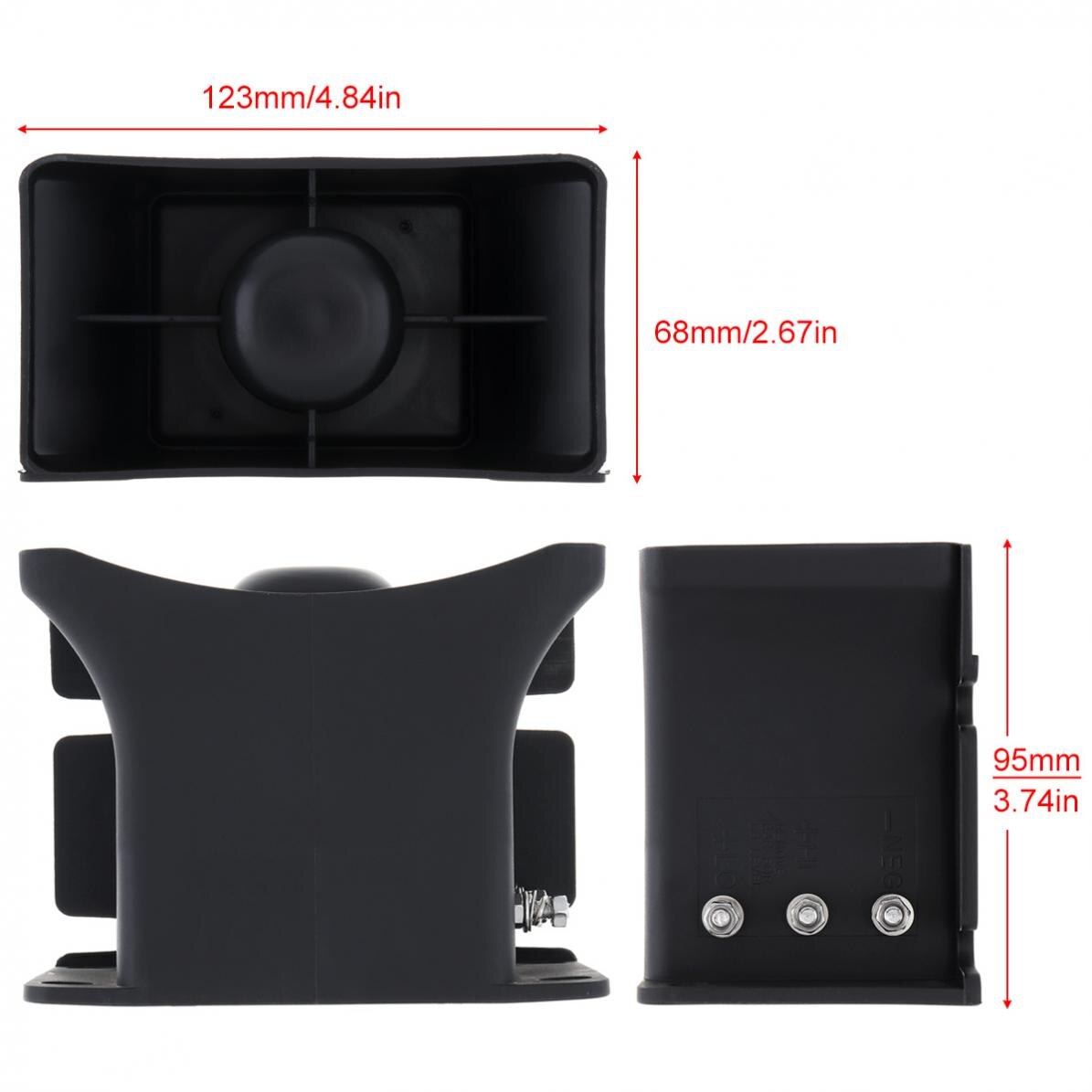 12V-24V 30W 110dB voiture Auto inversion Buzzer al... – Grandado