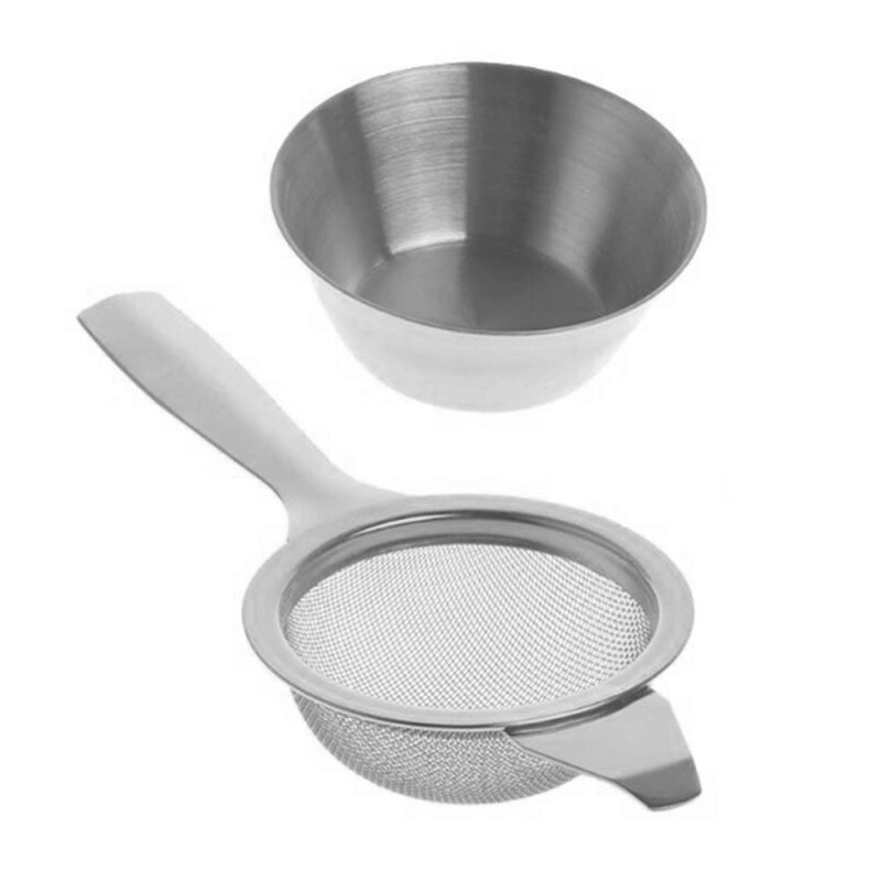Rvs Mesh Thee-ei Metalen Cup Goud Zeef Zeef Losse ... – Vicedeal