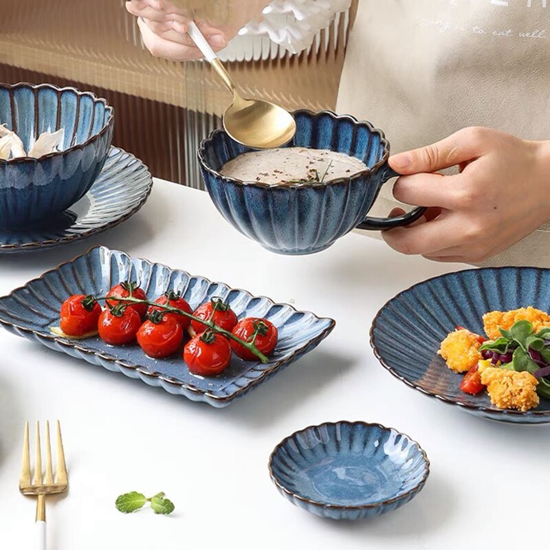 Dinner Plates Food Plates Dish Salad Soup Bowl Kli... – Grandado