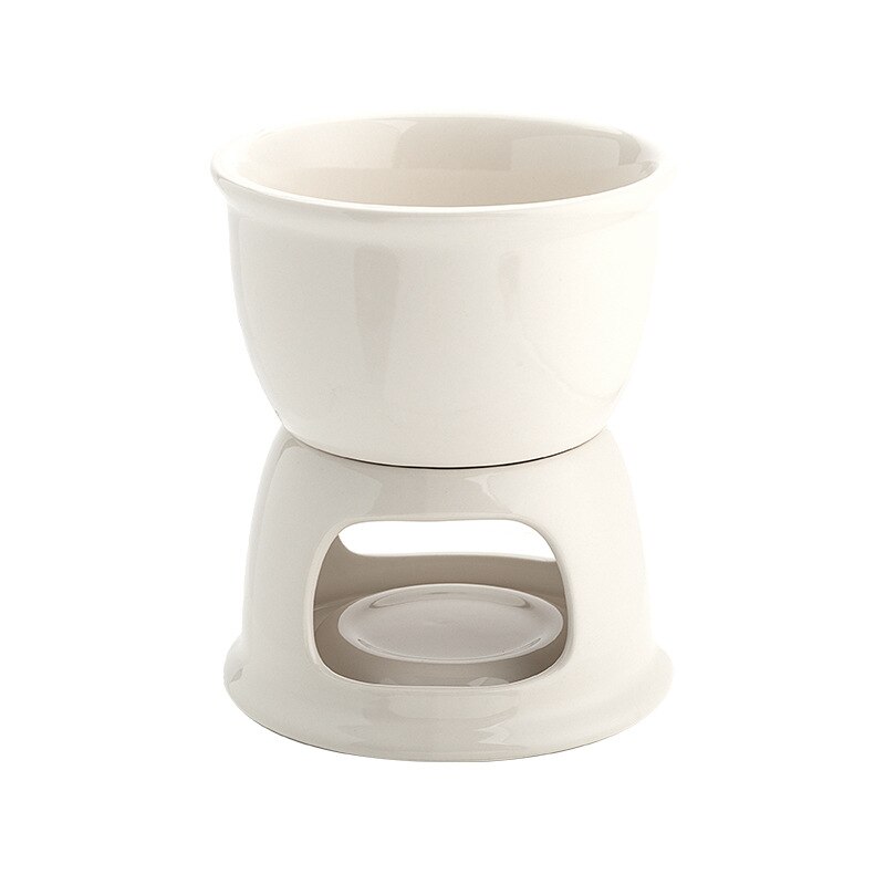 Fondue Pot Set, Glazed Ceramic Fondue Set for Choc... – Grandado