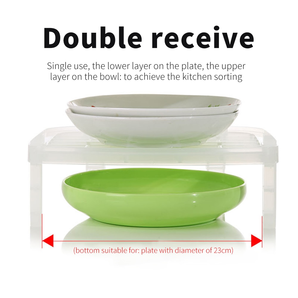 Kitchen Dish Plate Storage Organizer Antibacterial... – Grandado