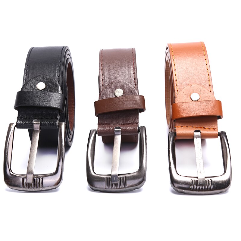 Leather Belts For Mens Casual Retro Leather Belt W... – Vicedeal