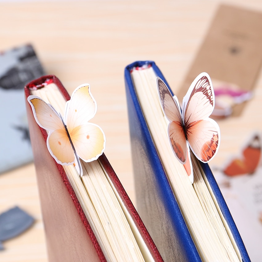 14 Pcs 3d Vlinder Bladwijzer Voor Mooie Leeswijzer... – Vicedeal