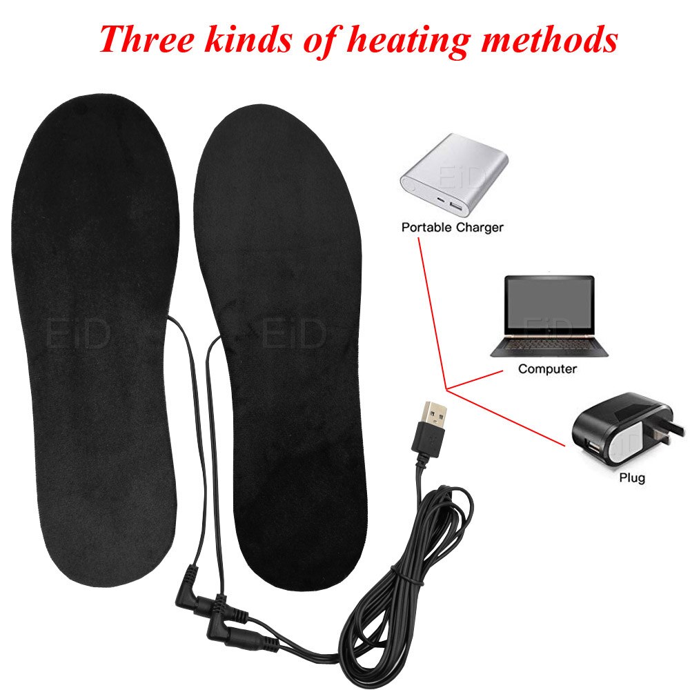 EiD USB Heated Shoe Insoles Electric Foot Warming ... – Grandado