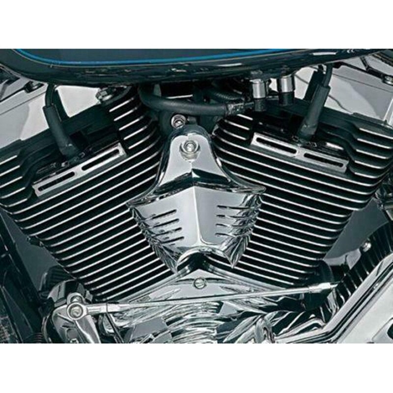 Motorcycle Chrome V-Shield Horn Cover Cowbell for ... – Grandado