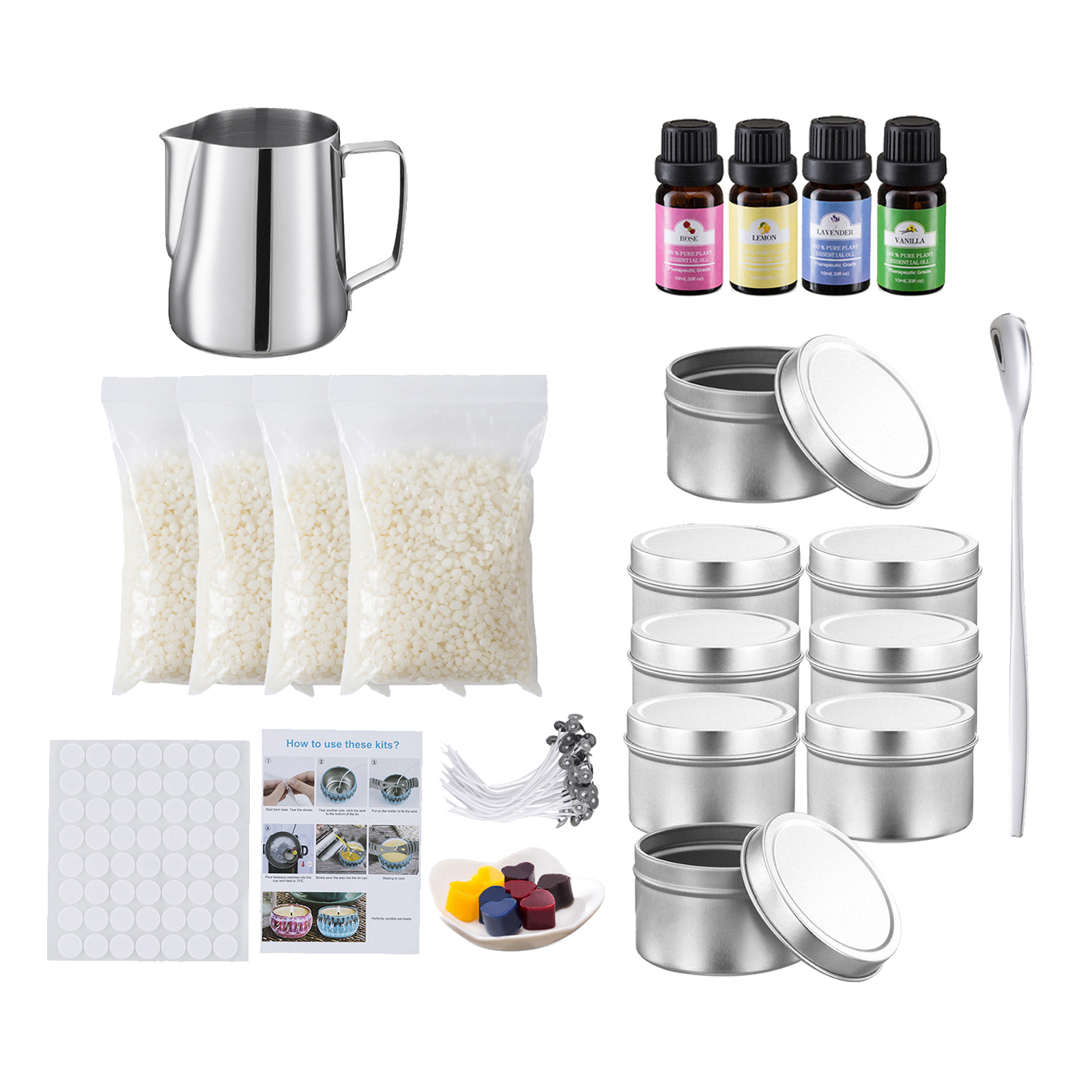 Kaars Maken Kit Levert Gereedschap, Smelten Tuiten... – Grandado