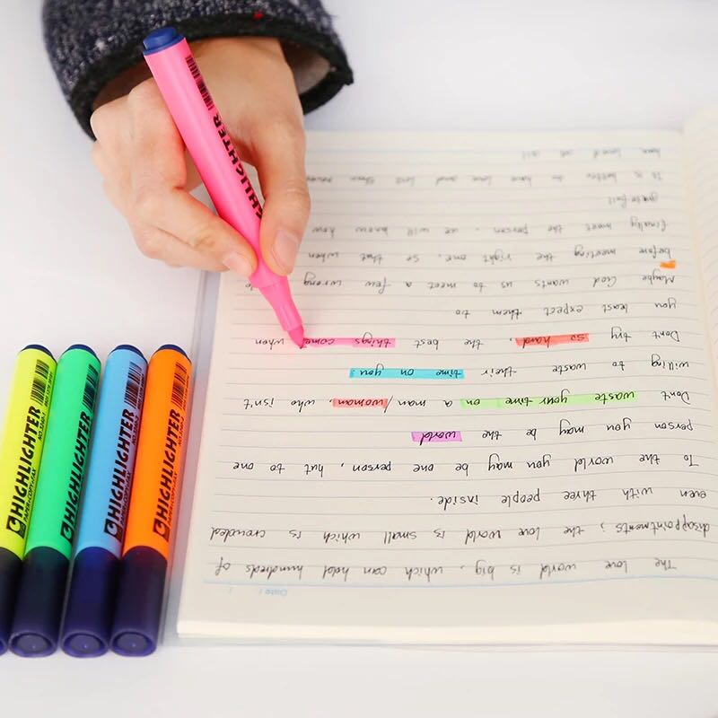 Stylo Fluorescent de grande capacité, 10 pièces, s... – Grandado