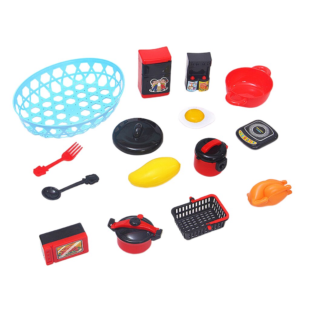 Kids Kitchen Toy Cooking Food Pretend Play Baby Bi... – Grandado