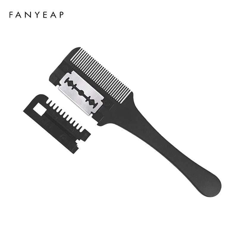Hair Cutting Comb Handle Hair Brushes with Razor B... – Vicedeal