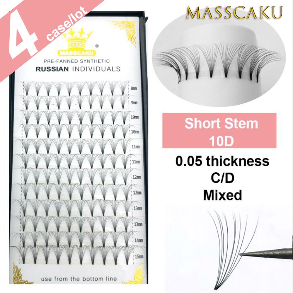 Masscaku 4 Cases/Lot 3D 4D 5D 6D 10D Korte Steel V... – Grandado