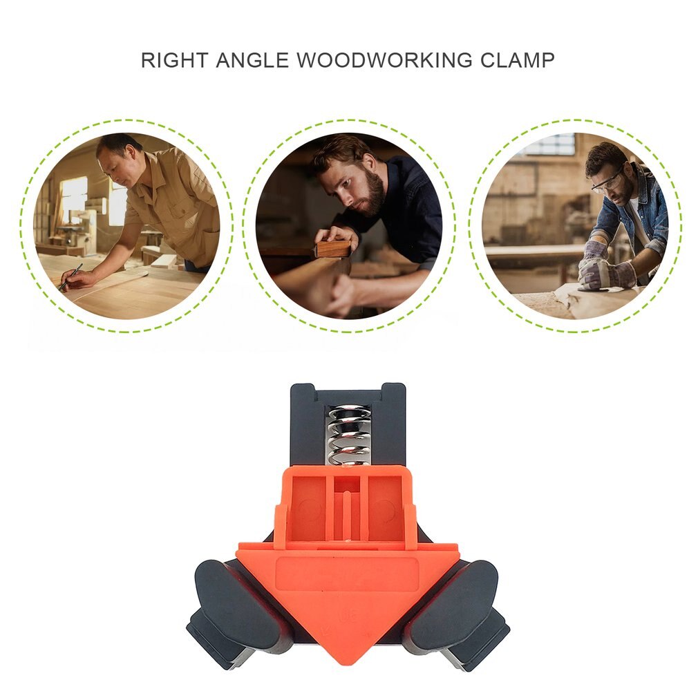 90 Degree Woodworking Clamp Right Angle Fixing Cli... – Vicedeal