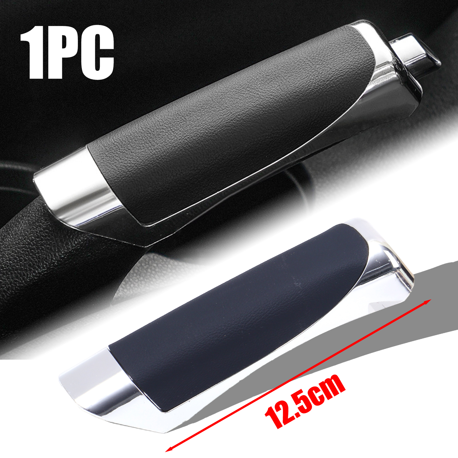 Car Hand Brake Cover PU Leather Protector Handbrak... – Grandado