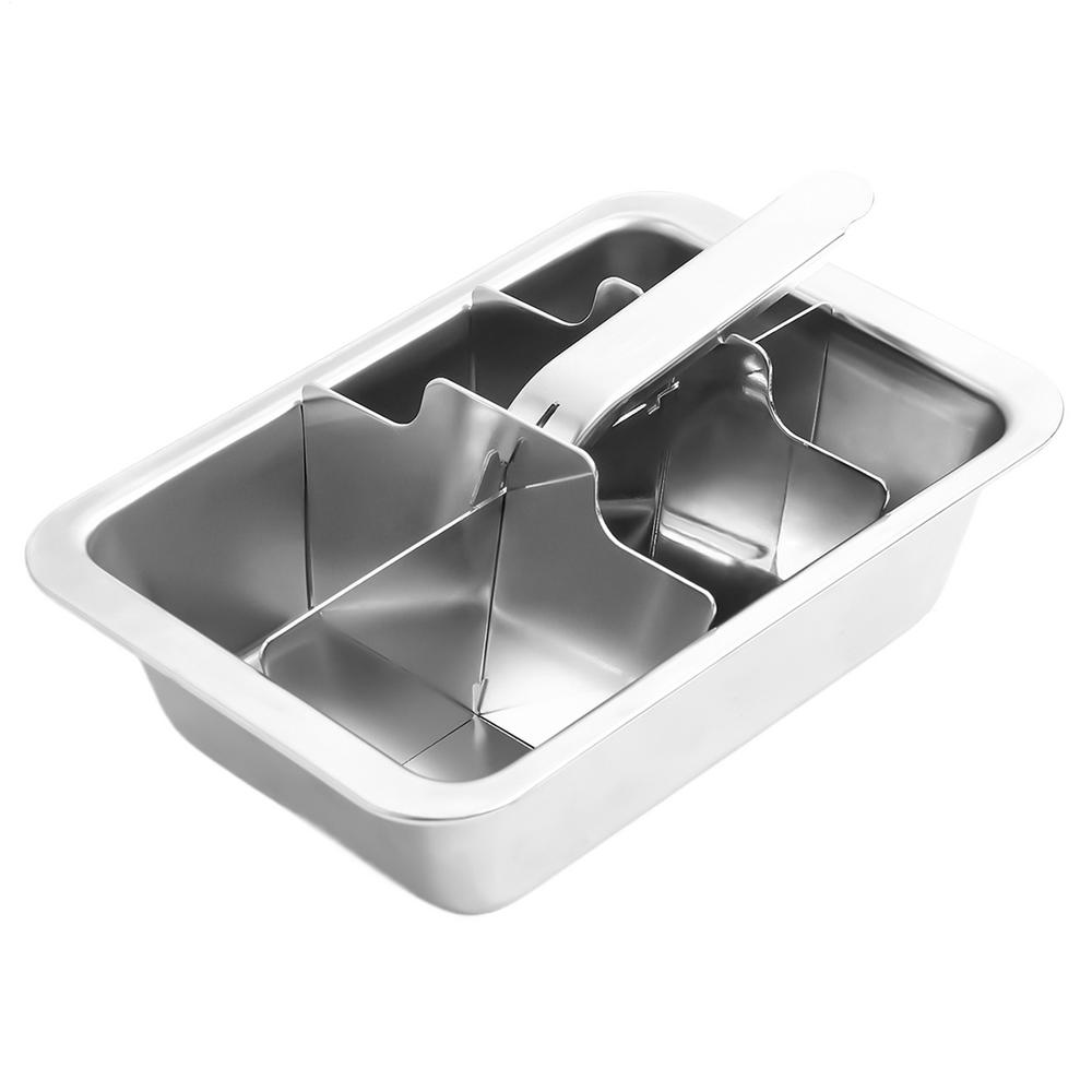 Stainless Steel Ice Tray 6-Cavity Stainless Steel ... – Grandado