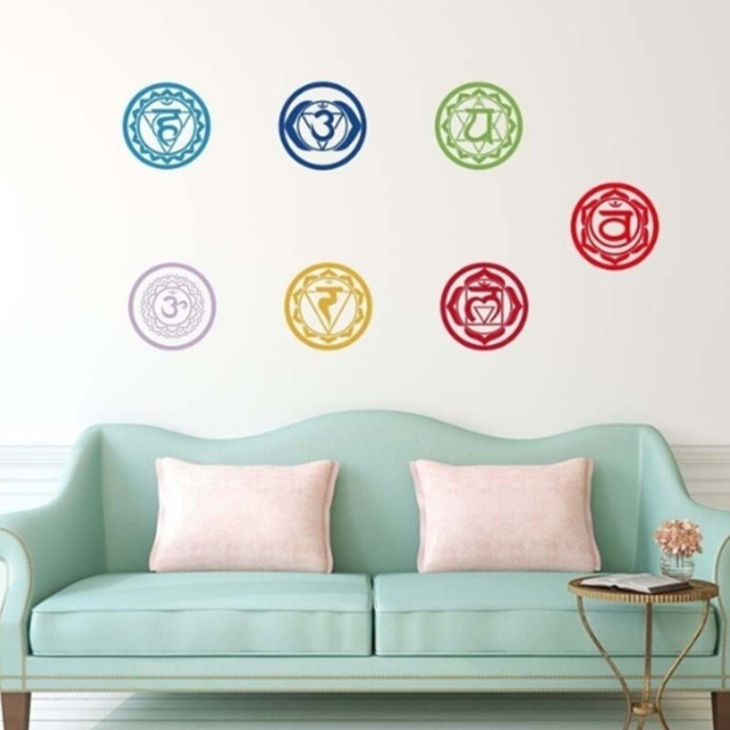 7PCS/Set Chakras Art Print Poster Home Wall Decor ... – Grandado