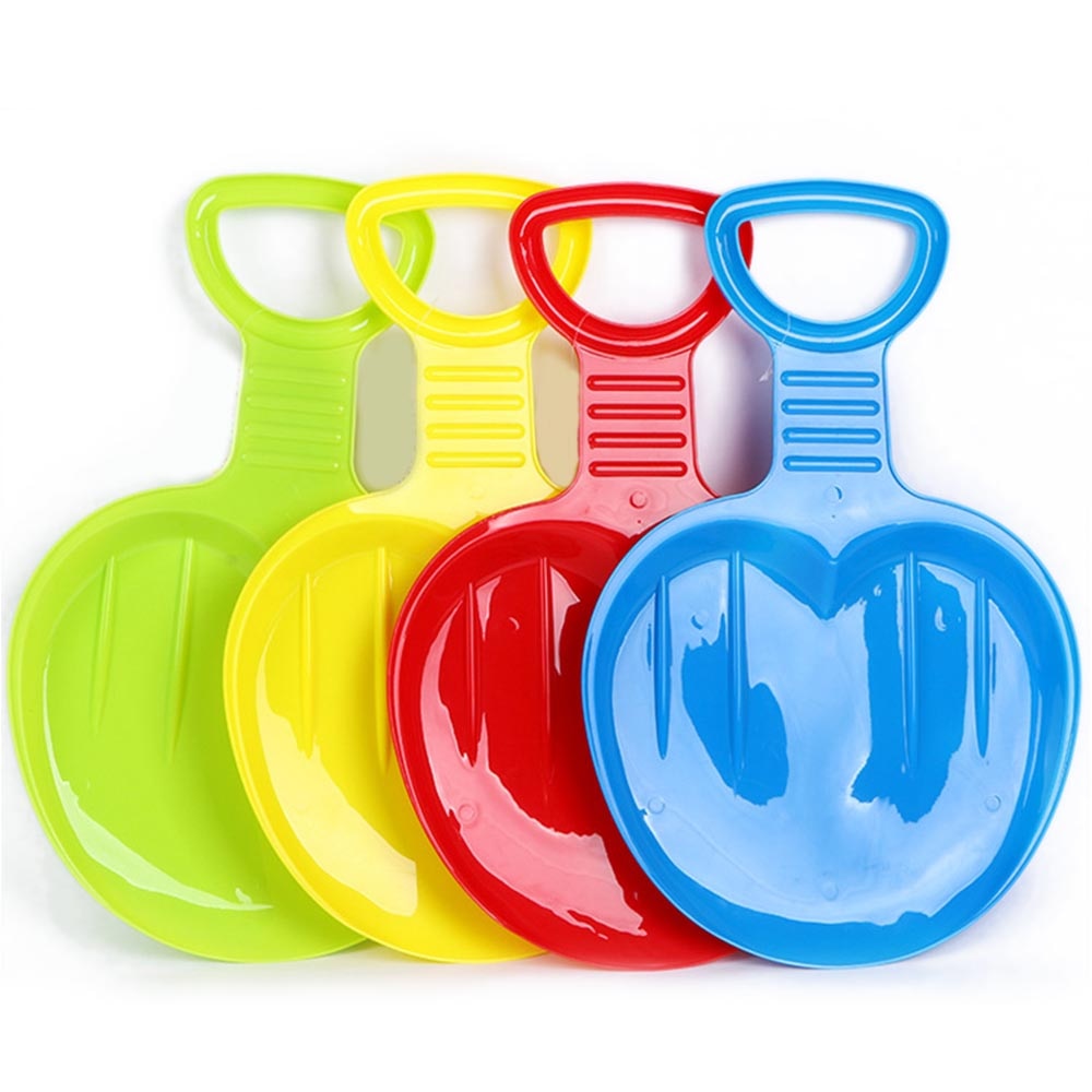 Safe Snow Sled Kids Sledge Winter Toboggan Board O... – Vicedeal