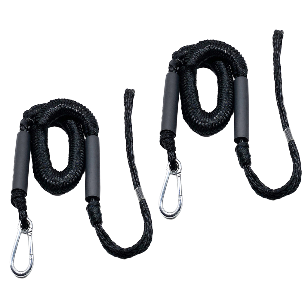 2Pcs 4FT Bungee Dock Line Boat Mooring Rope For , ... – Grandado