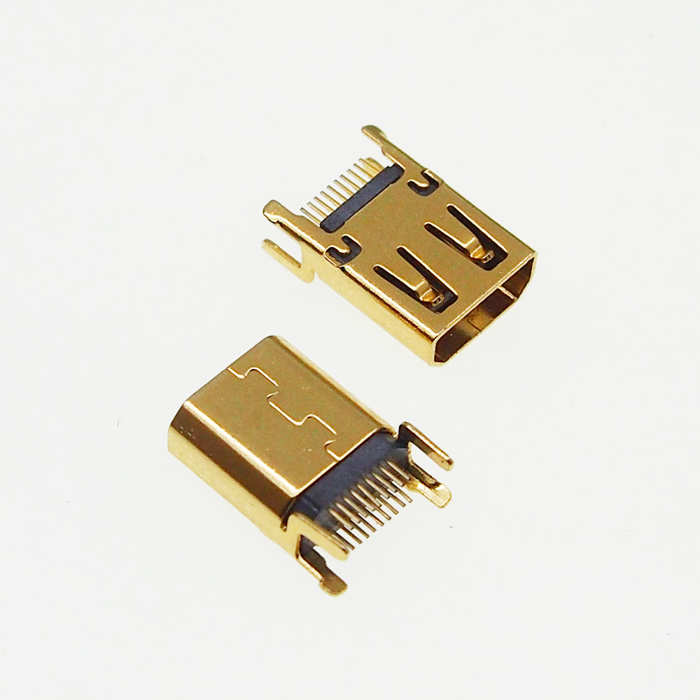 10pcs micro hdmi female socket without PCB board – Grandado