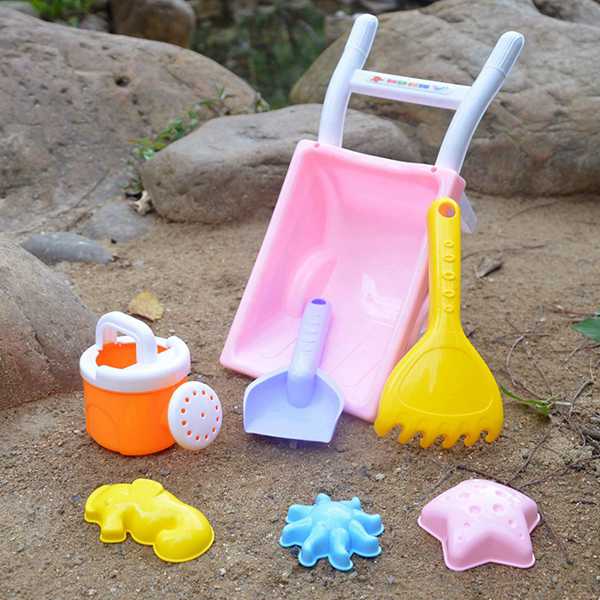 7 Sets Of Children Playing Sand Dredging Tools Pla... – Grandado