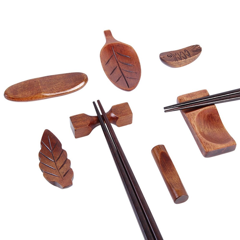 Wooden Chopsticks Holder Vintage Chopstick Rest Ch... – Grandado