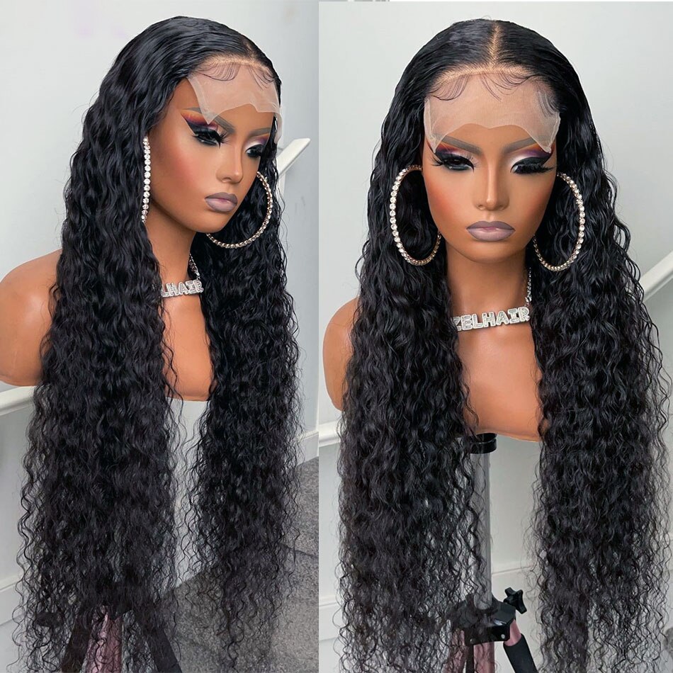 26 Inch Long 180% Density Kinky Curly Glueless Tra... – Grandado