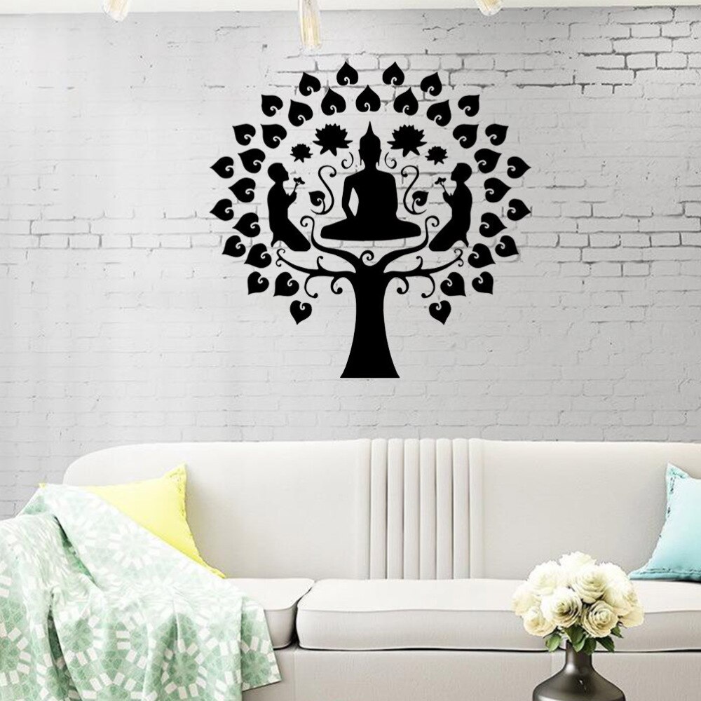 Removable Buddha Wall Sticker Wall Decal Sticker A... – Vicedeal