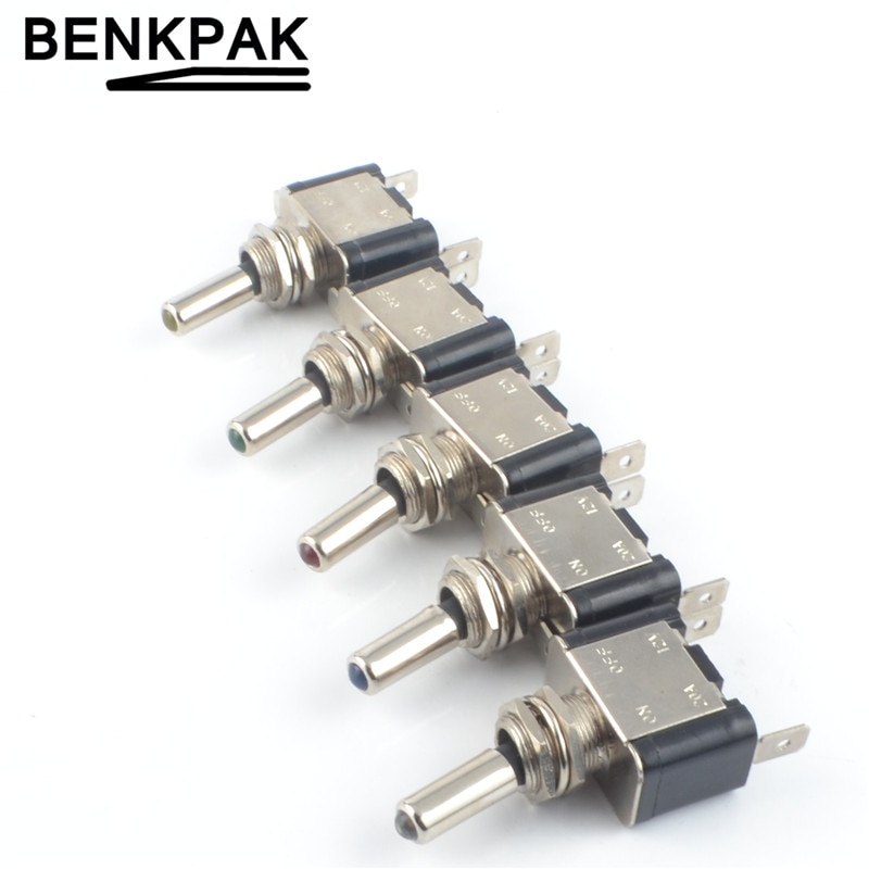 LED Illuminated On/Off Toggle Flick Switch Car Boa... – Grandado