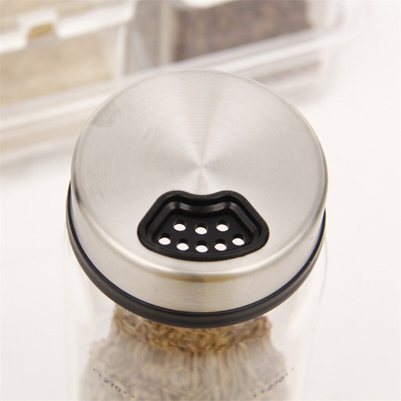 Glass Seasoning Can Salt Sesame Solid Condiment Se... – Grandado